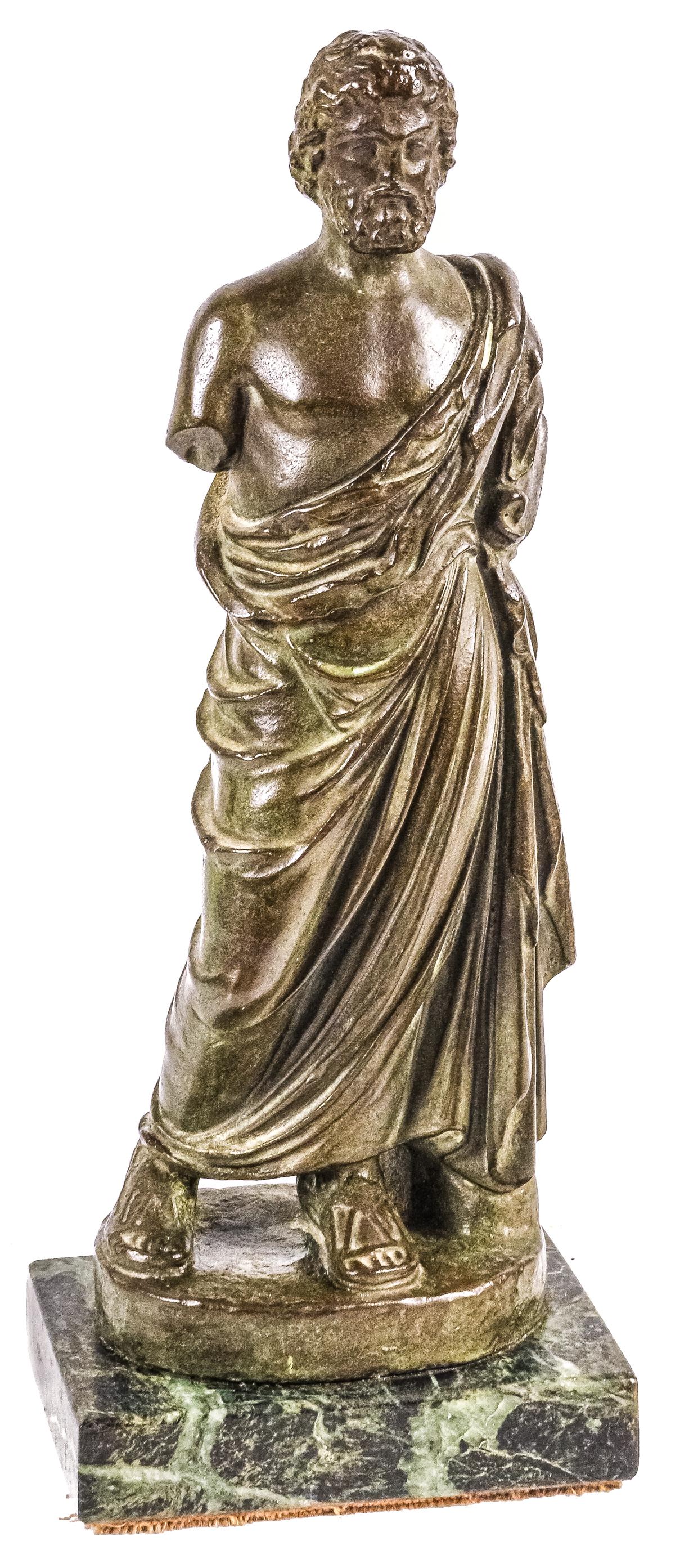862 - RÉPLICA DE LA ESCULTURA DE "ESCULAPIO" | Barnebys